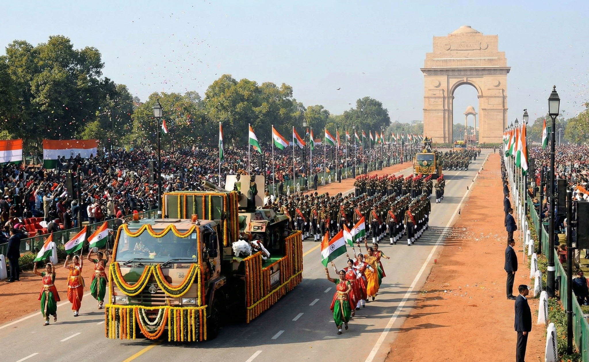 Surprising and Lesser Known Facts about India’s R-Day Parade - JAGA NEWS